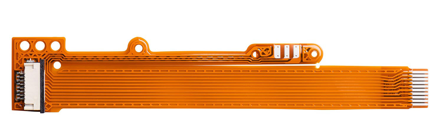 Flexible PCB coverlay - Double sided flex PCB - Flex Connect